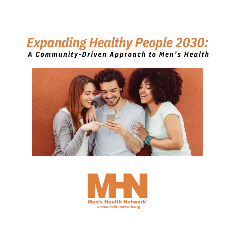 Expanding Healthy People 2030: A Community-Driven Approach to Men’s ...